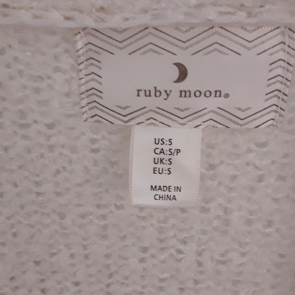ruby moon | Sweaters | Ruby Moon Cardigan Small Cream And Gold | Poshmark